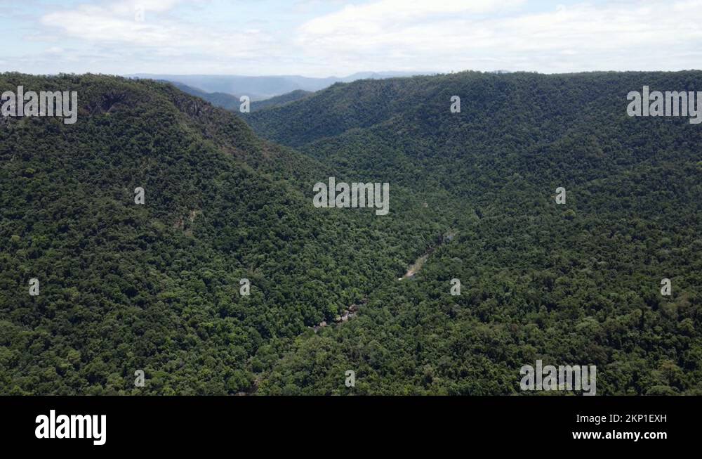 Stream And Woodland At Girringun National Park In Queensland, Australia ...