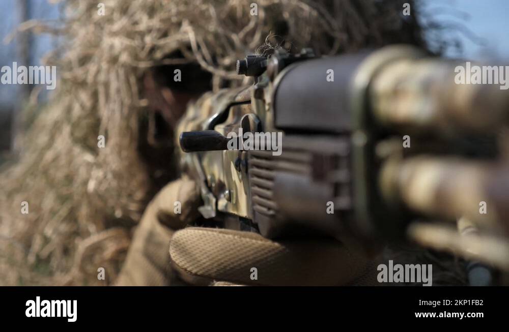 Soldier gun rifle on land Stock Videos & Footage - HD and 4K Video ...