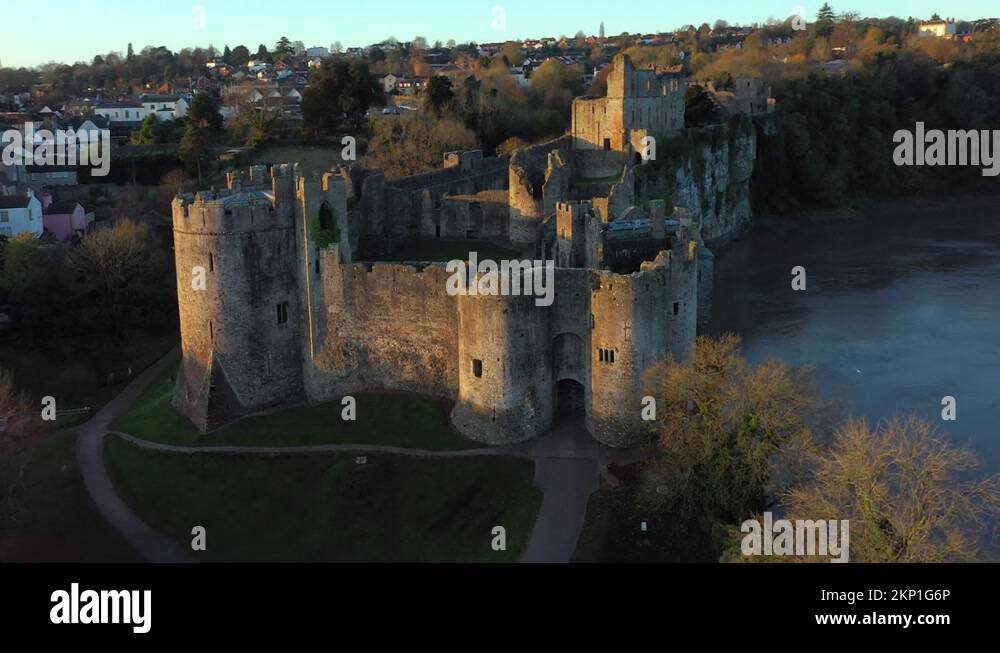 Chepstow castle welsh castles Stock Videos & Footage - HD and 4K Video ...