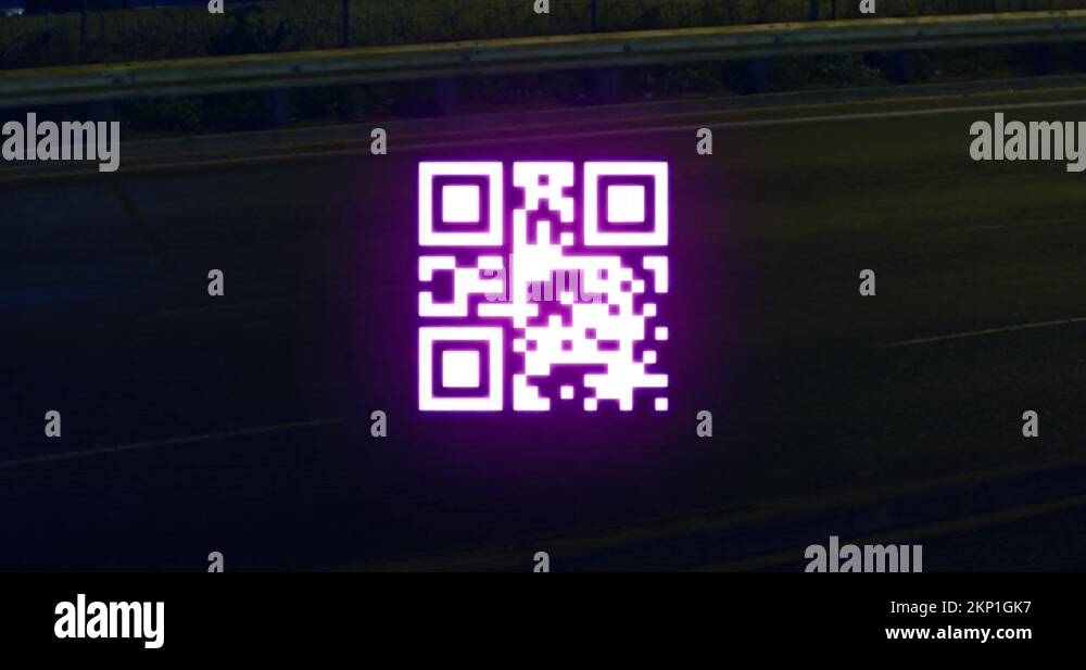 Animation glowing qr code red Stock Videos & Footage - HD and 4K Video ...