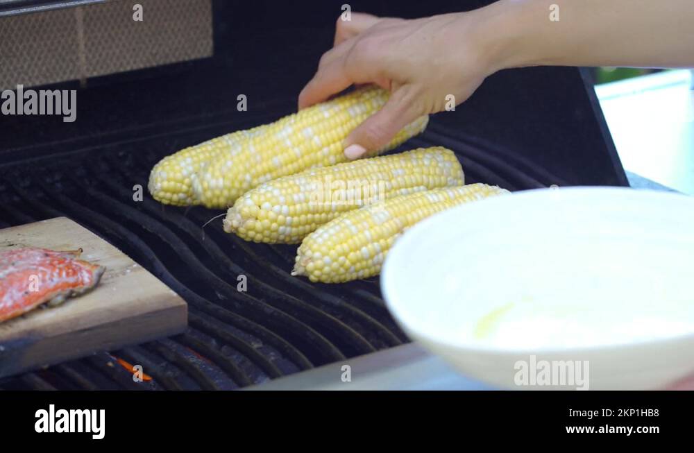 Charcoal grilled corn Stock Videos & Footage - HD and 4K Video Clips ...