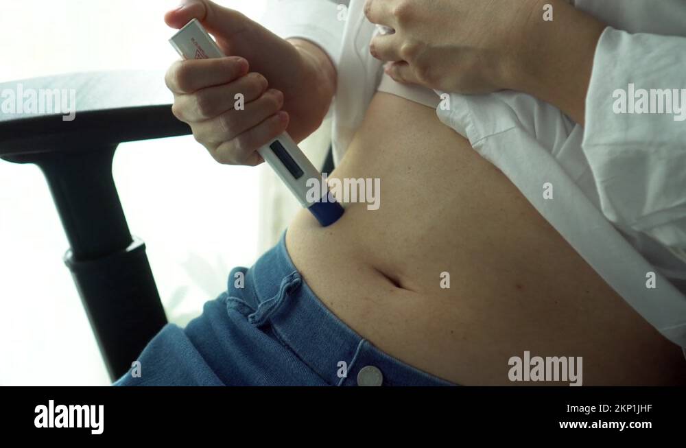 Innovative medical self injection at belly prevent migraine headache ...