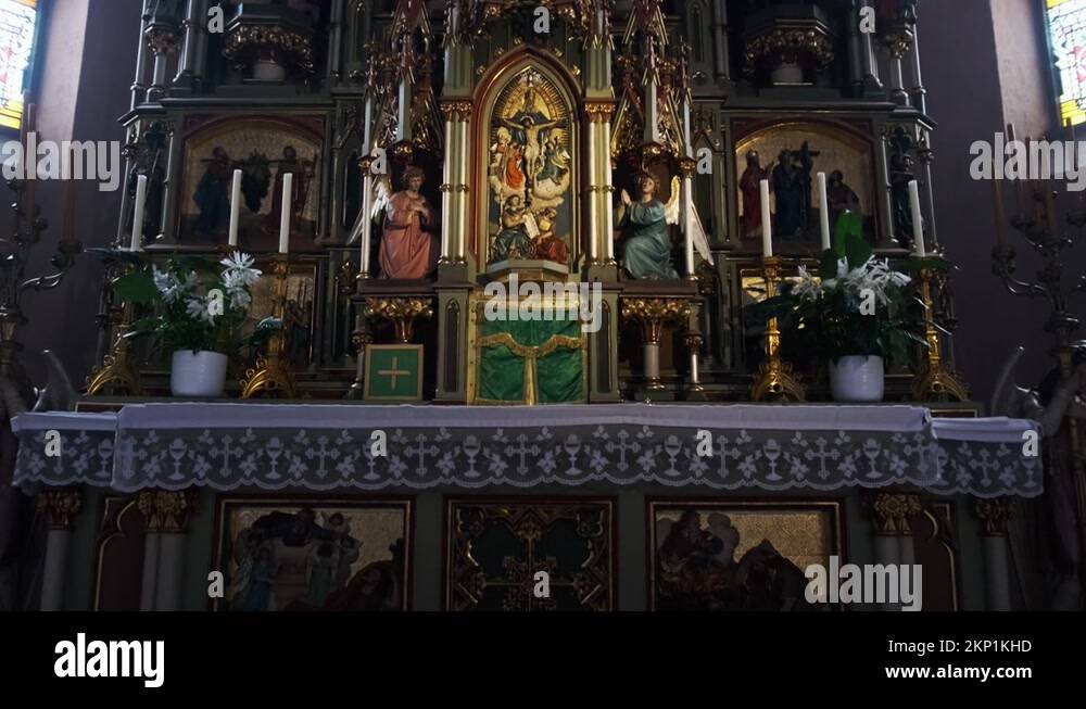 Altar at chapel of the crucifixion Stock Videos & Footage - HD and 4K ...