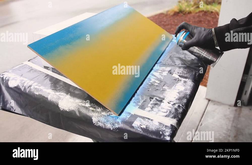 Man holding can spray paint Stock Videos & Footage - HD and 4K Video ...