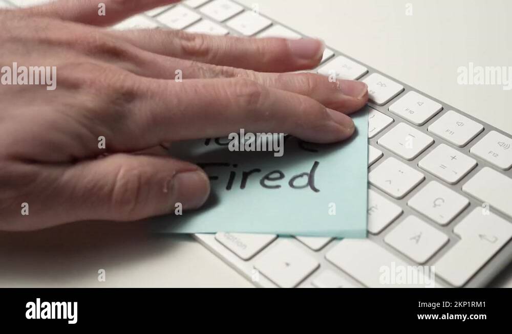 Note computer keyboard post it Stock Videos & Footage - HD and 4K Video ...