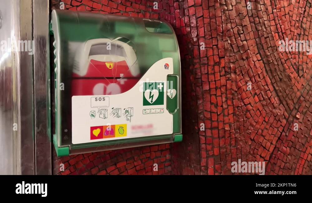 Automated external defibrillator aed Stock Videos & Footage - HD and 4K ...