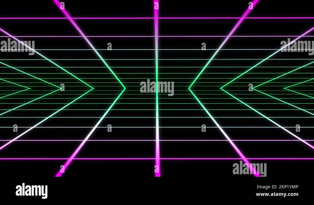 Cycling loopable animated retro background. Motion background graphics ...