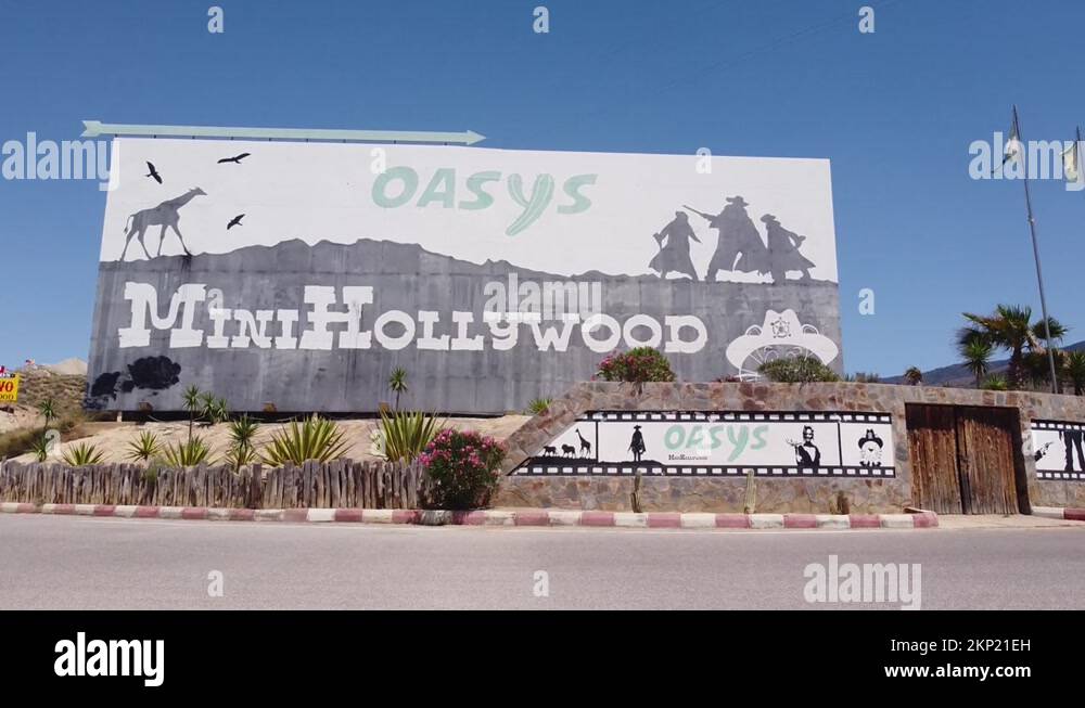 Entrance of Oasis Mini Hollywood (Western Theme Park and Film Set) in ...