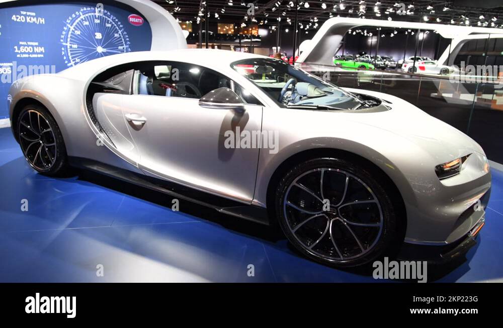 Bugatti Chiron exclusive hypercar Stock Video Footage - Alamy