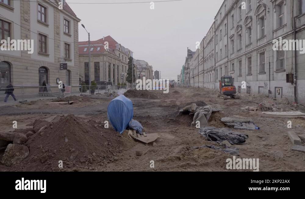 Rebuilding city street Stock Videos & Footage - HD and 4K Video Clips ...