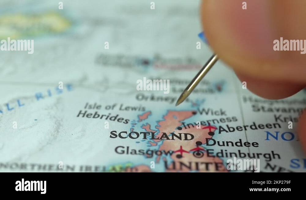 Scotland tourist map Stock Videos & Footage - HD and 4K Video Clips - Alamy