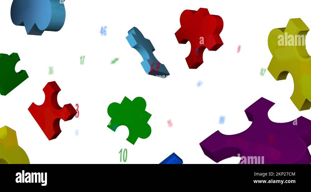 Background falling puzzle pieces Stock Videos & Footage - HD and 4K ...