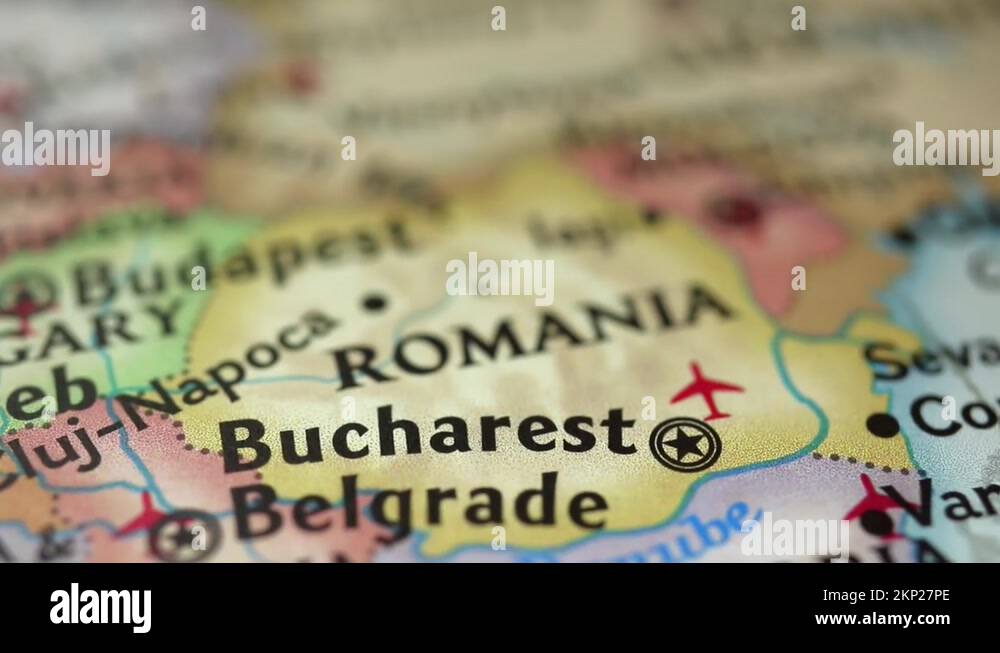 Bucharest road map Stock Videos & Footage - HD and 4K Video Clips - Alamy