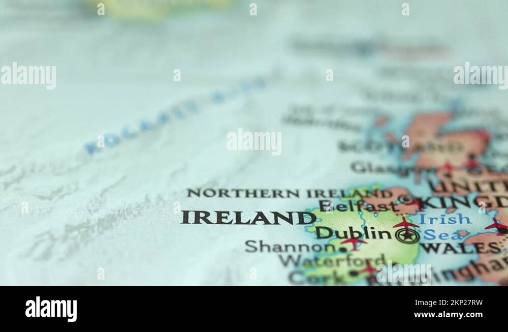 Ireland tourist map Stock Videos & Footage - HD and 4K Video Clips - Alamy