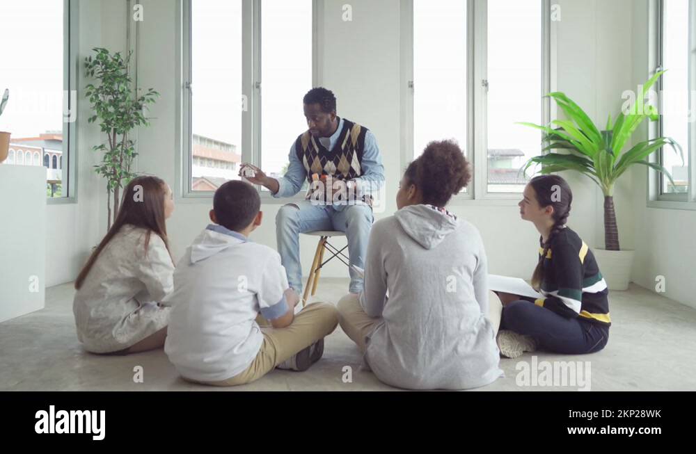 Kids meeting group classroom Stock Videos & Footage - HD and 4K Video ...