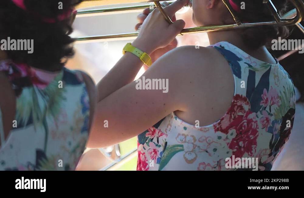Girls playing trumpet Stock Videos & Footage - HD and 4K Video Clips ...