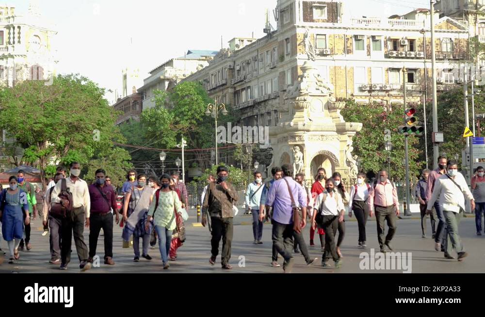 Mumbai pedestrians road Stock Videos & Footage - HD and 4K Video Clips ...