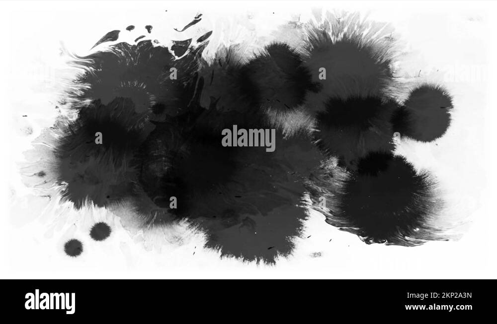 Ink blot drawing Stock Videos & Footage - HD and 4K Video Clips - Alamy