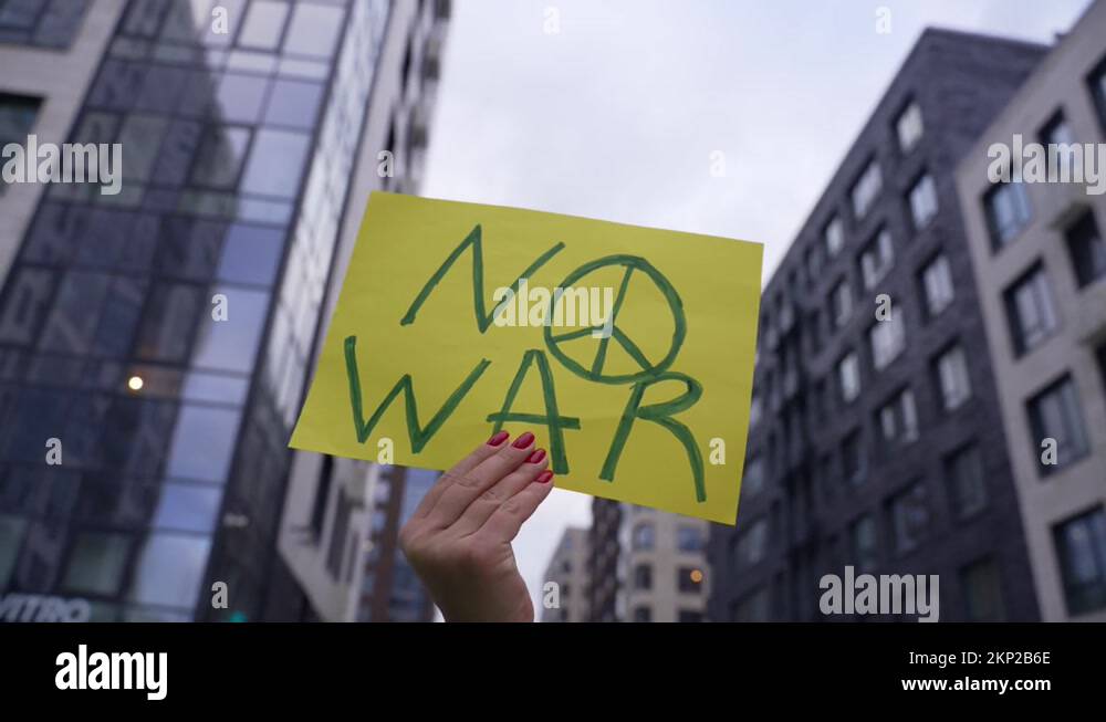 A no war sign Stock Videos & Footage - HD and 4K Video Clips - Alamy