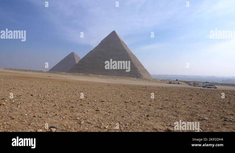 Egypt pyramids blue sky Stock Videos & Footage - HD and 4K Video Clips ...