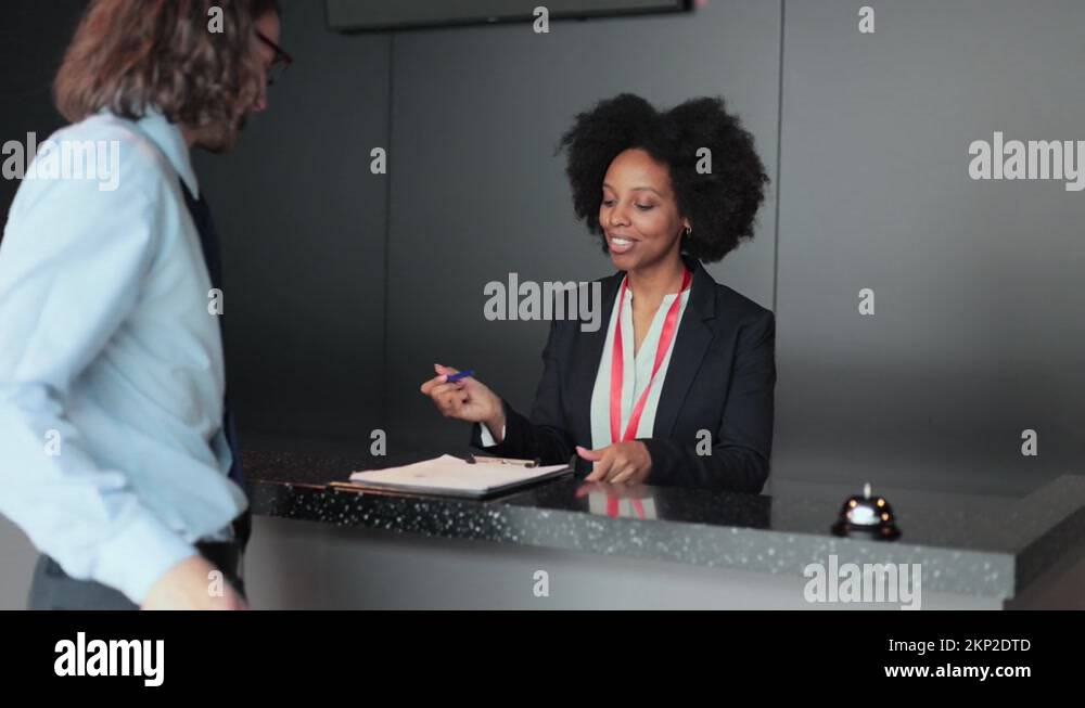 Check in table Stock Videos & Footage - HD and 4K Video Clips - Alamy