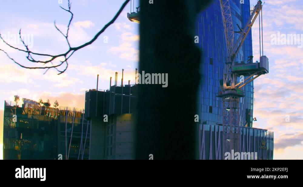 High rise building building skyscraper and outdoor dusk skyline Stock ...