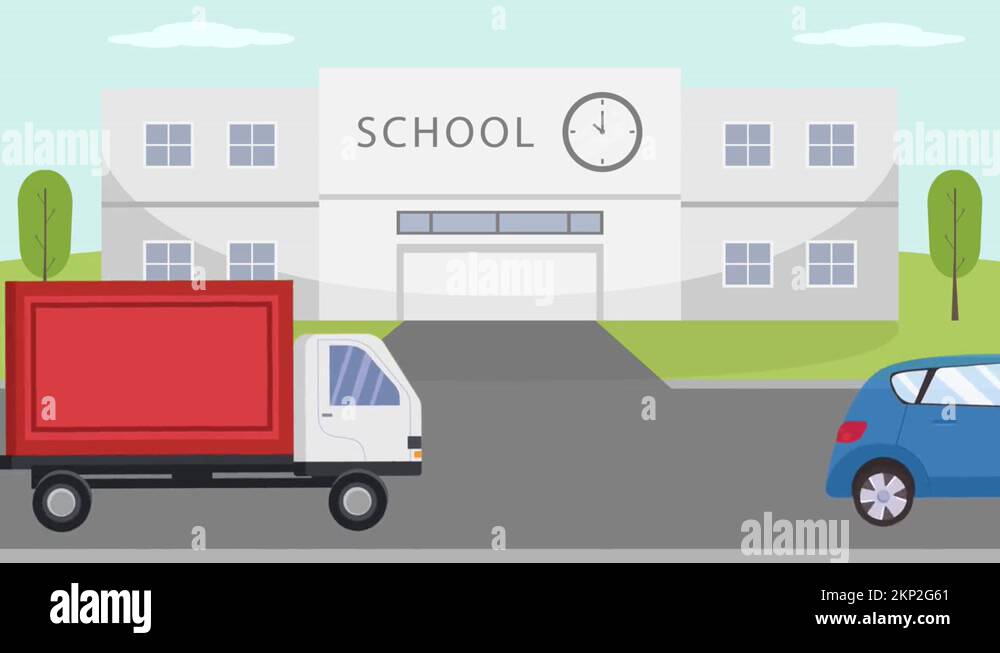 Cars near school Stock Videos & Footage - HD and 4K Video Clips - Alamy