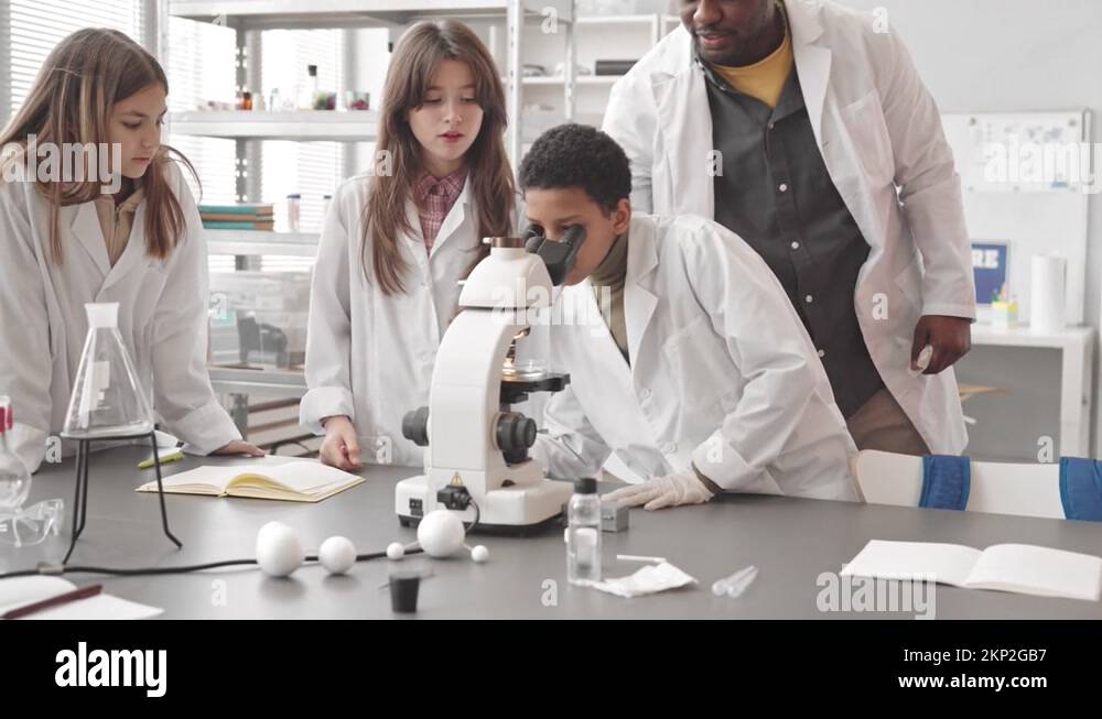 Physics lab microscope Stock Videos & Footage - HD and 4K Video Clips ...