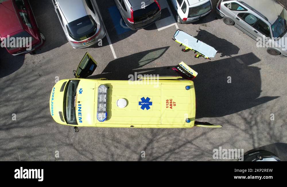 Emergency paramedic stretcher isolated Stock Videos & Footage - HD and ...