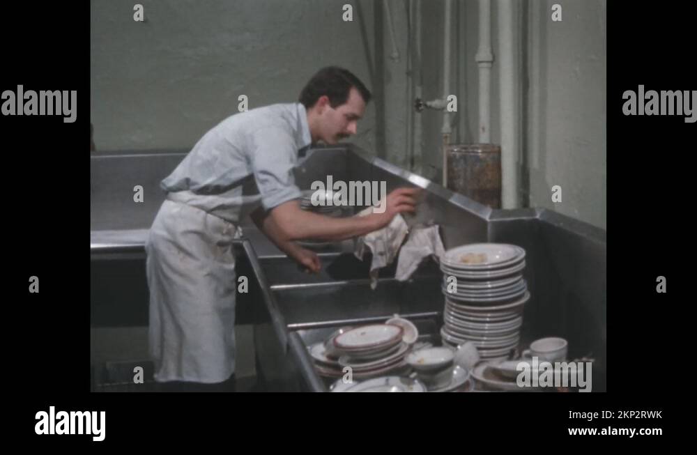 Man washing dishes plates Stock Videos & Footage - HD and 4K Video ...