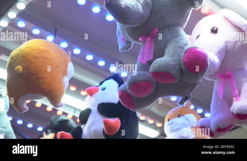 Carnival stuffed animal prizes Stock Videos & Footage - HD and 4K Video ...