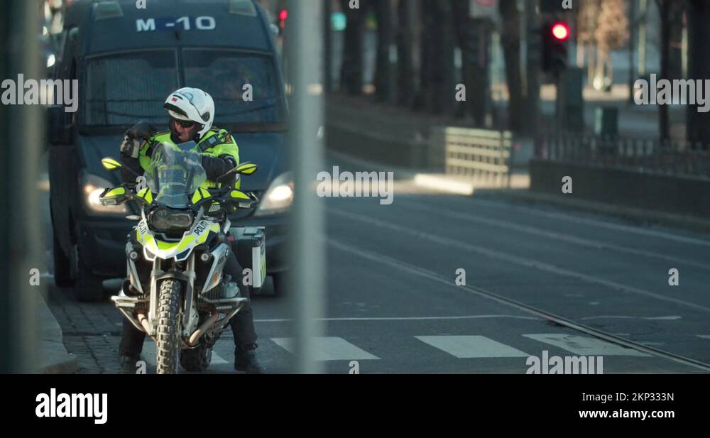 Bike bikes police motorcycle Stock Videos & Footage - HD and 4K Video ...