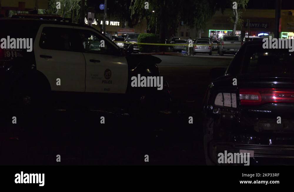 police car crash investigation hd Stock Video Footage - Alamy