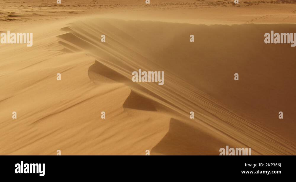 Cinematic Sand Dunes and Wind Blowing Series 4K Stock Video Footage - Alamy