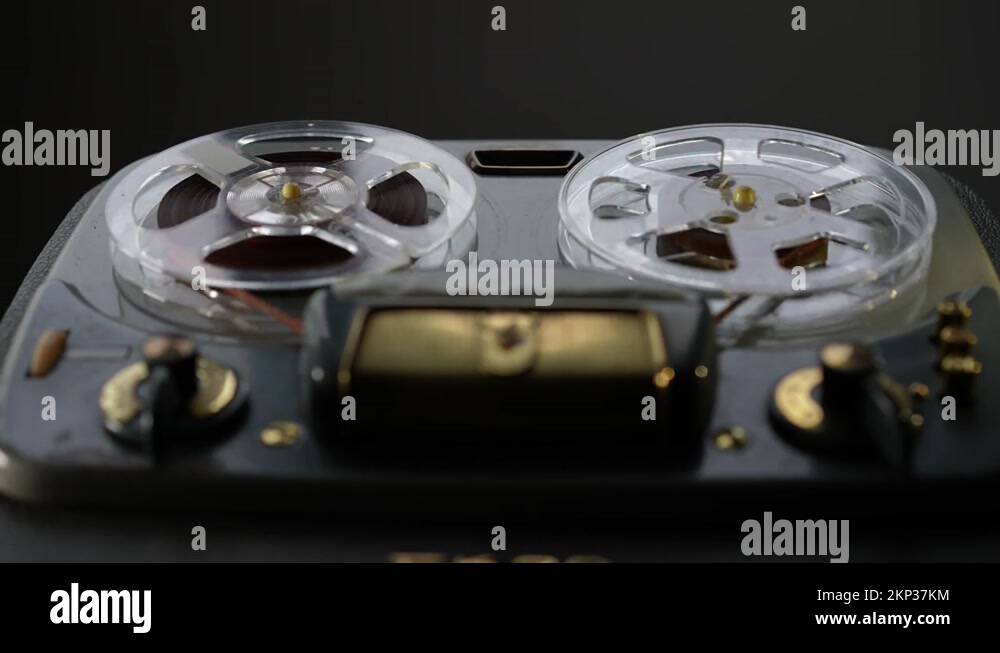 Reel To Reel Recording Police Interview, Retro Interrogation Stock ...