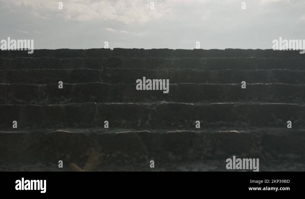 Steps Leading To The Top Of Teotihuacan, the Pyramid of the Sun in ...