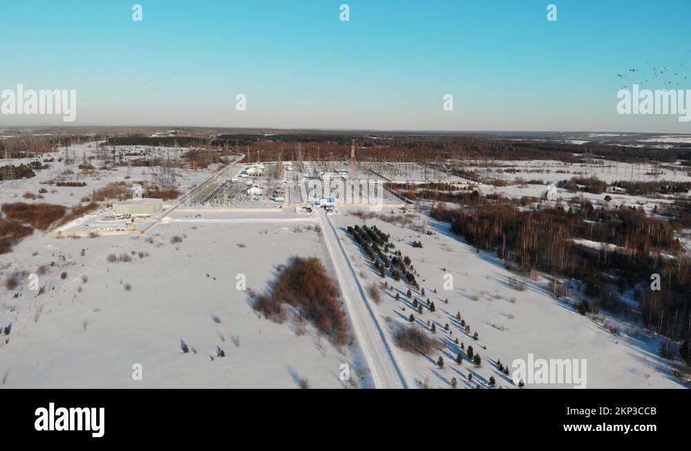 Aerial electricity substation Stock Videos & Footage - HD and 4K Video ...