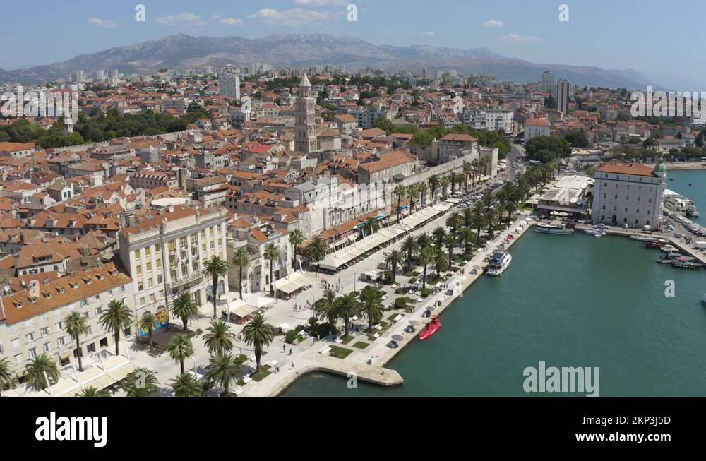 Split croatia aerial Stock Videos & Footage - HD and 4K Video Clips - Alamy