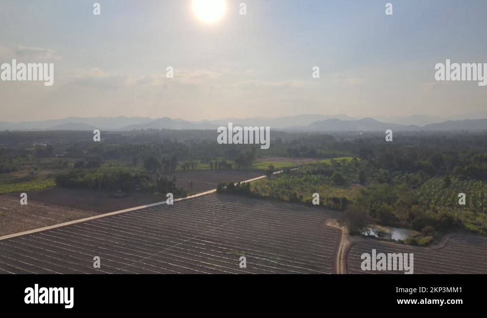 Farmland environment and scenic horizon Stock Videos & Footage - HD and ...