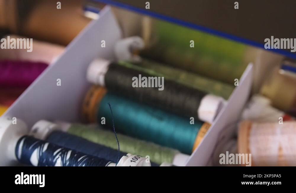 Woman sewing thread box Stock Videos & Footage - HD and 4K Video Clips ...