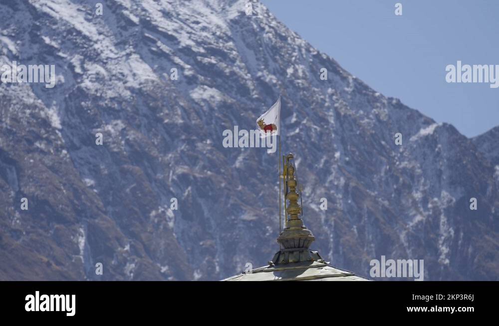 Kedarnath Temple With Kedar Mountains At Background In Garhwal Himalaya ...