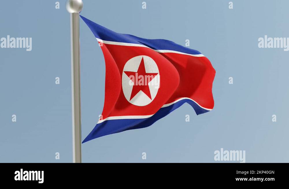 Dprk flag Stock Videos & Footage - HD and 4K Video Clips - Alamy