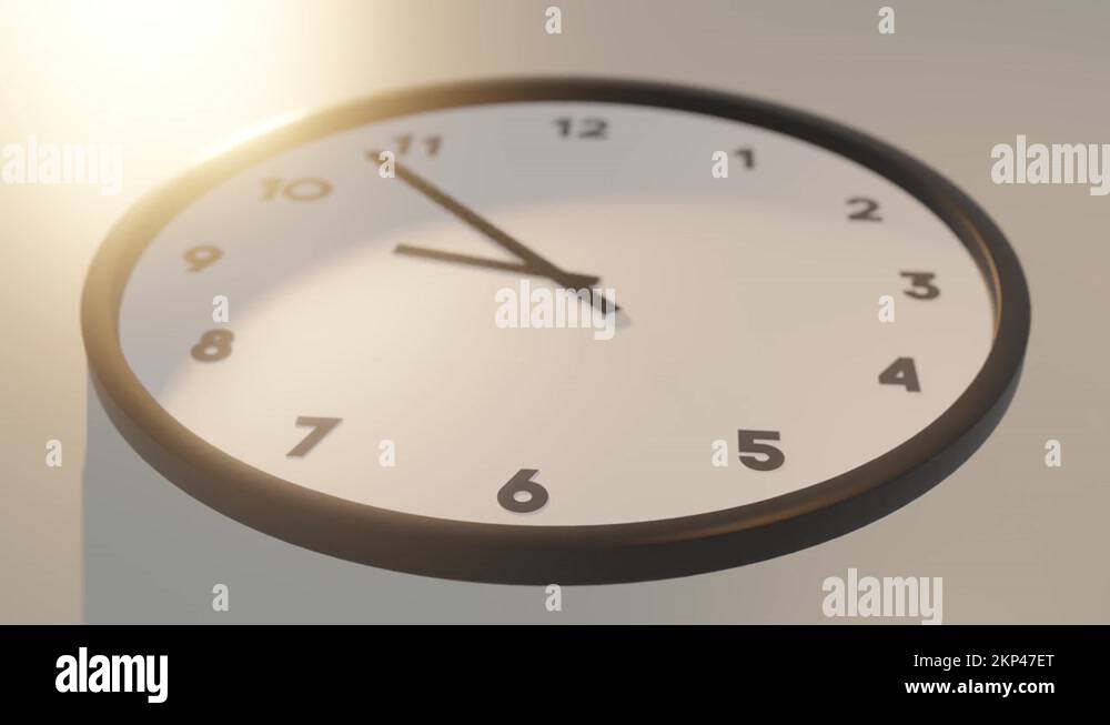 Analog wall clock Stock Videos & Footage - HD and 4K Video Clips - Alamy