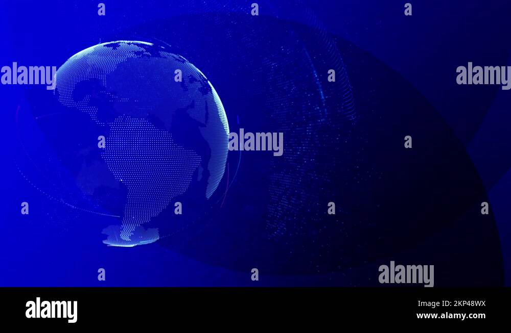 Metaverse world map globe in futuristic environment background Stock ...