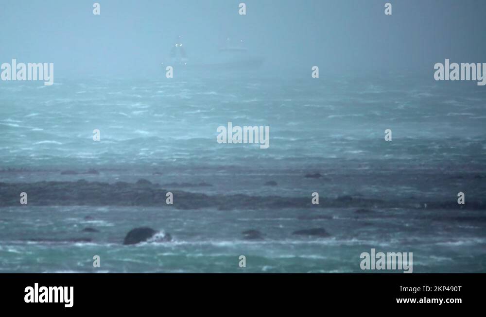 Fishing trawler in snow storm Stock Videos & Footage - HD and 4K Video ...