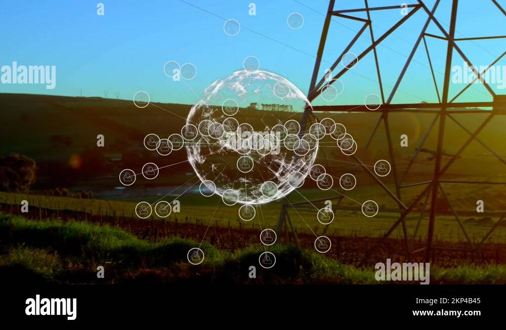 Pylon icons Stock Videos & Footage - HD and 4K Video Clips - Alamy