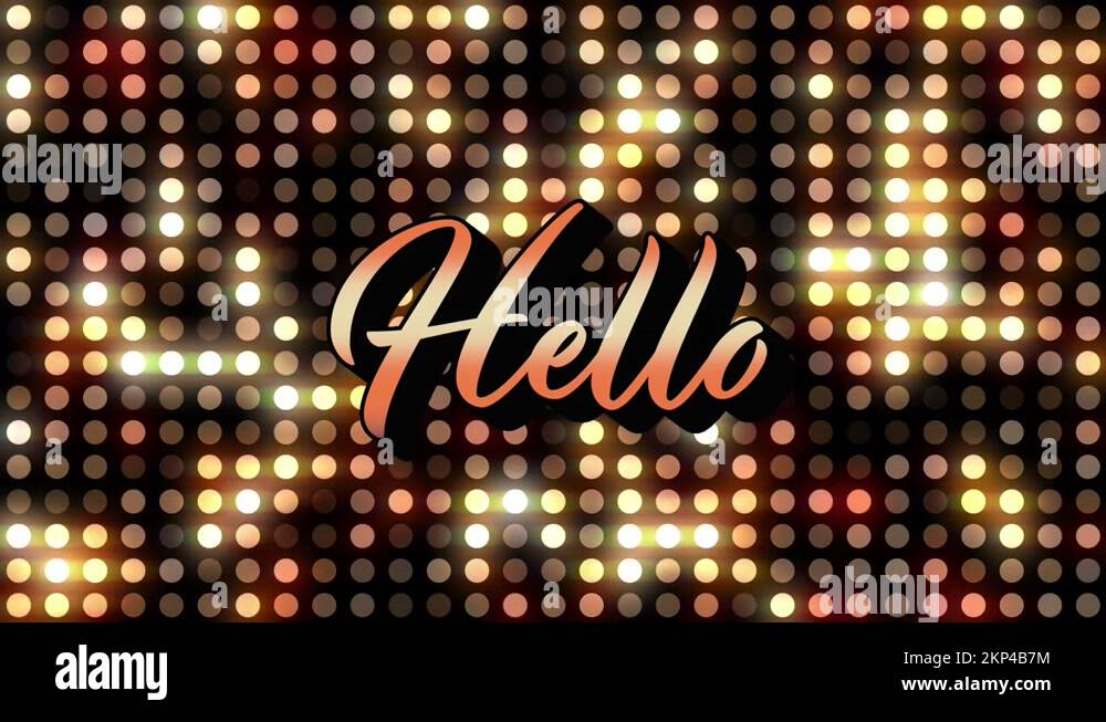 Hello light Stock Videos & Footage - HD and 4K Video Clips - Alamy