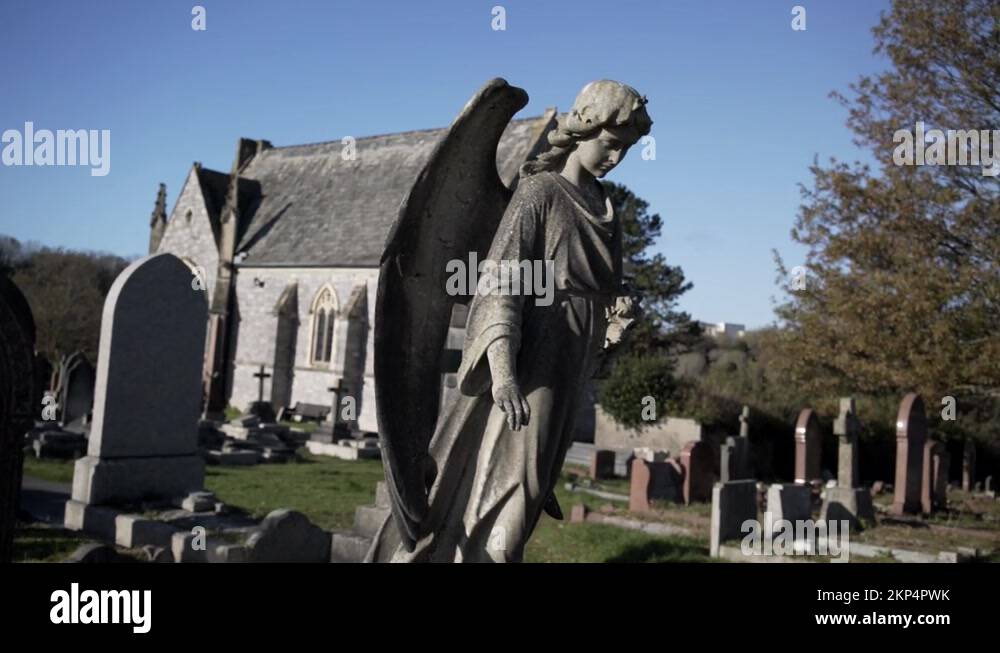Angel in graveyard Stock Videos & Footage - HD and 4K Video Clips - Alamy