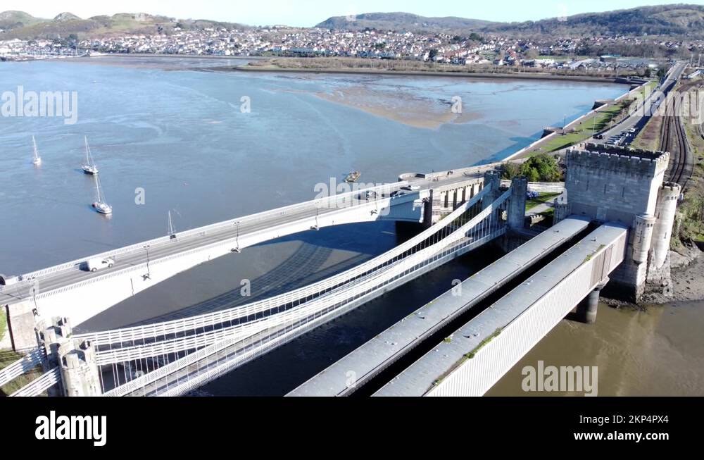 Conwy railway bridge Stock Videos & Footage - HD and 4K Video Clips - Alamy