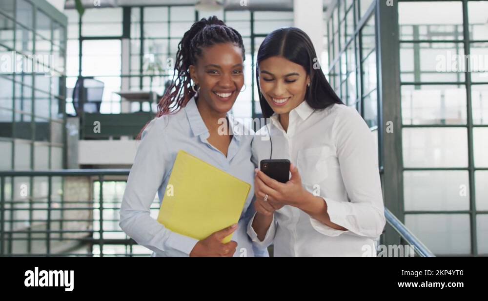 Portrait happy colleagues office Stock Videos & Footage - HD and 4K ...